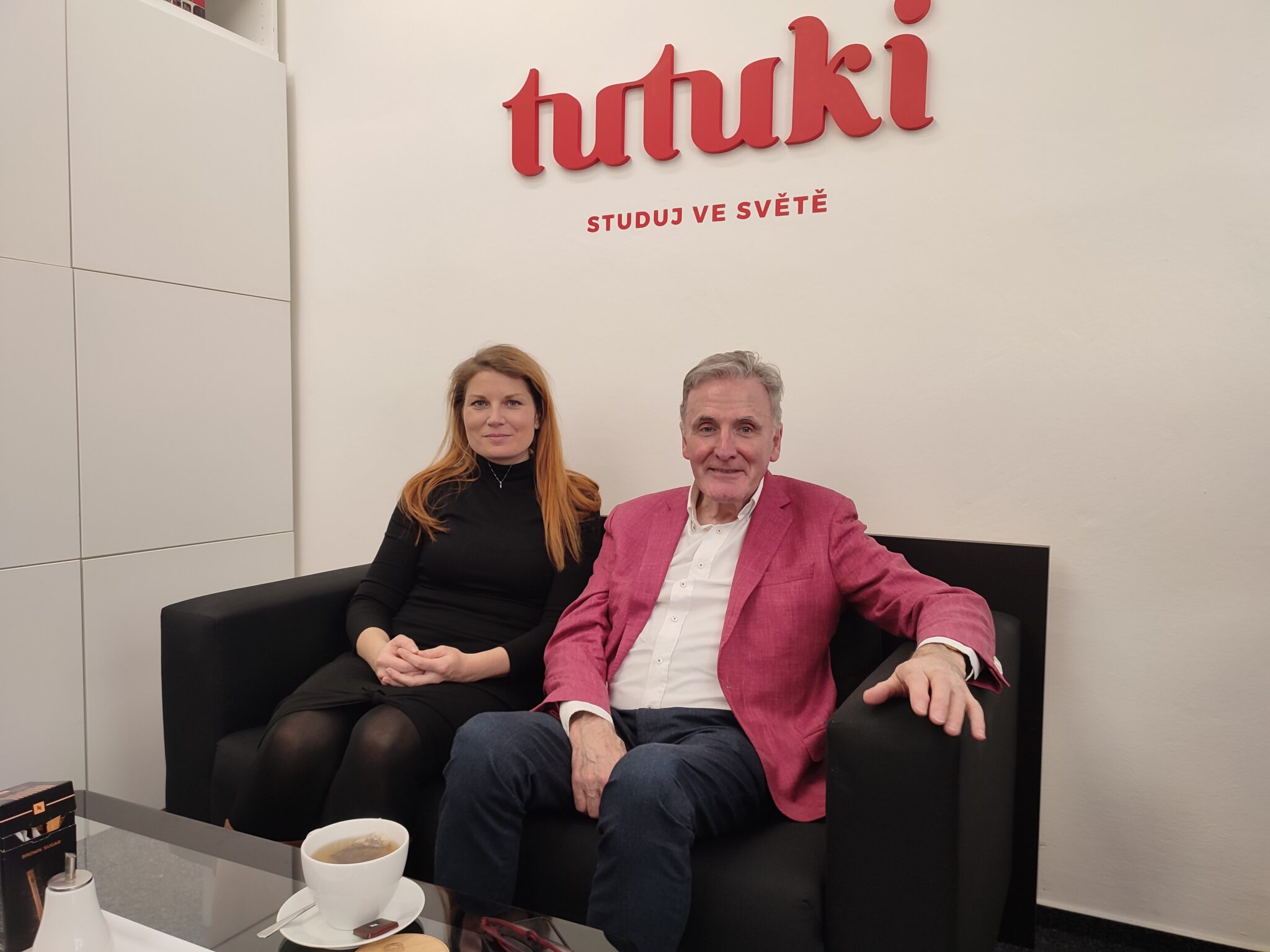 Návštěva z Irska - Tutuki střední školy